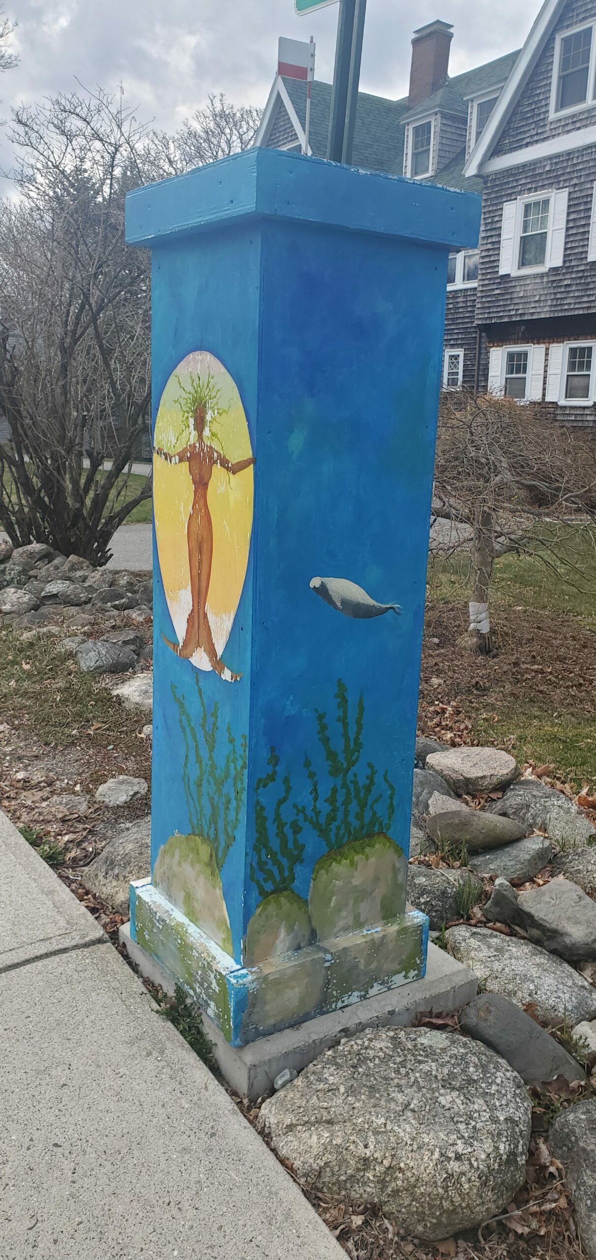 creating art in Bar harbor for winter residents - Saltair Inn